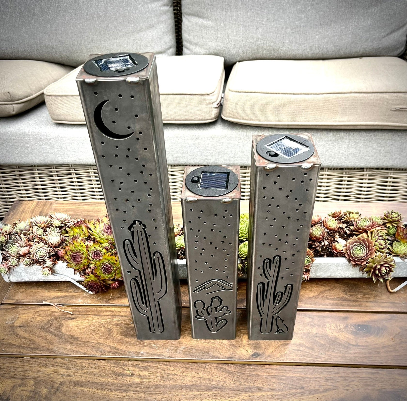 USA Made Desert Night Solar Lights | 12-inch, 14-inch, 16-inch ...