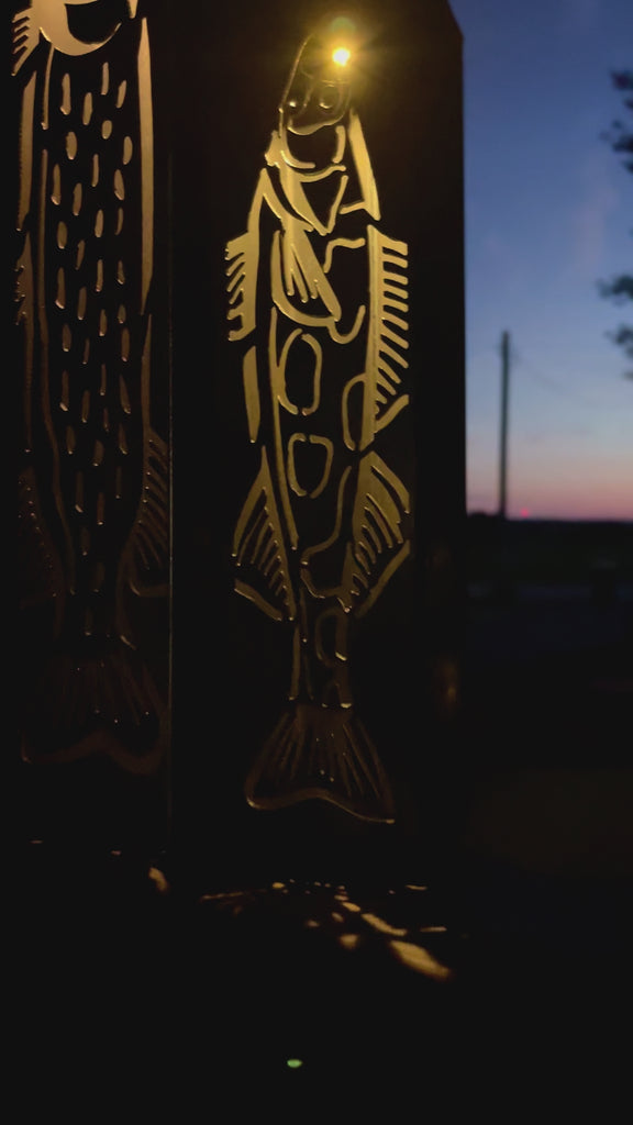 Gone Fishing Solar Lights | Freshwater Fish Pack – Northern Forge, LLC