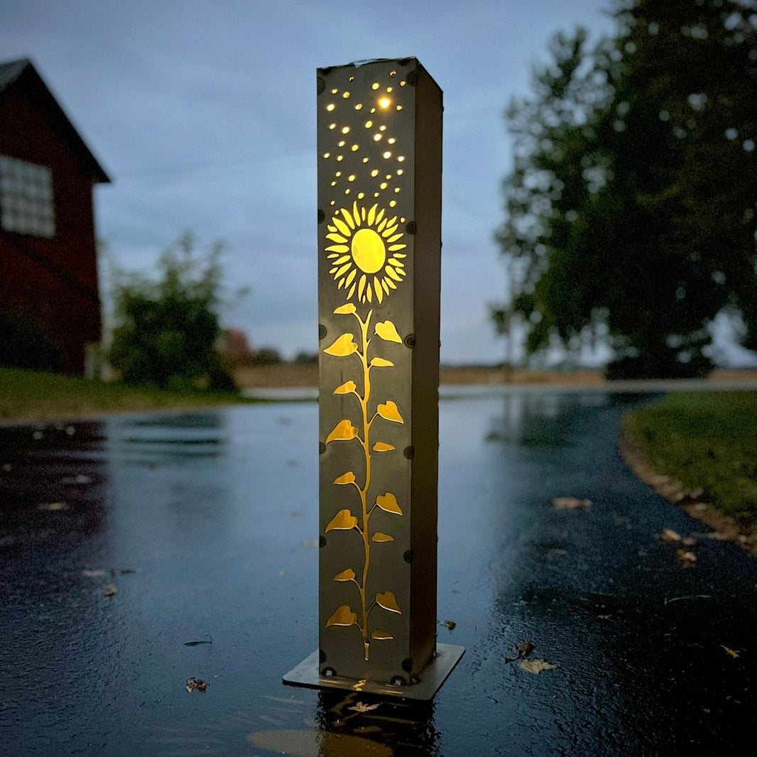 Luminary Pillars - Large - Steel – Northern Forge, LLC