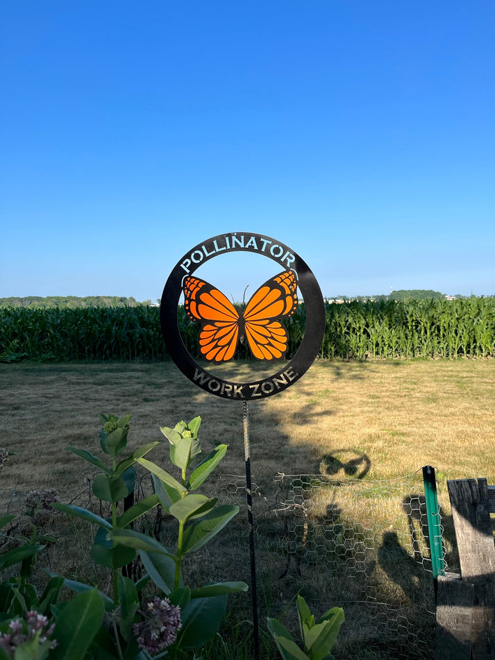 Monarch Pollinator Work Zone Sign – Northern Forge, LLC