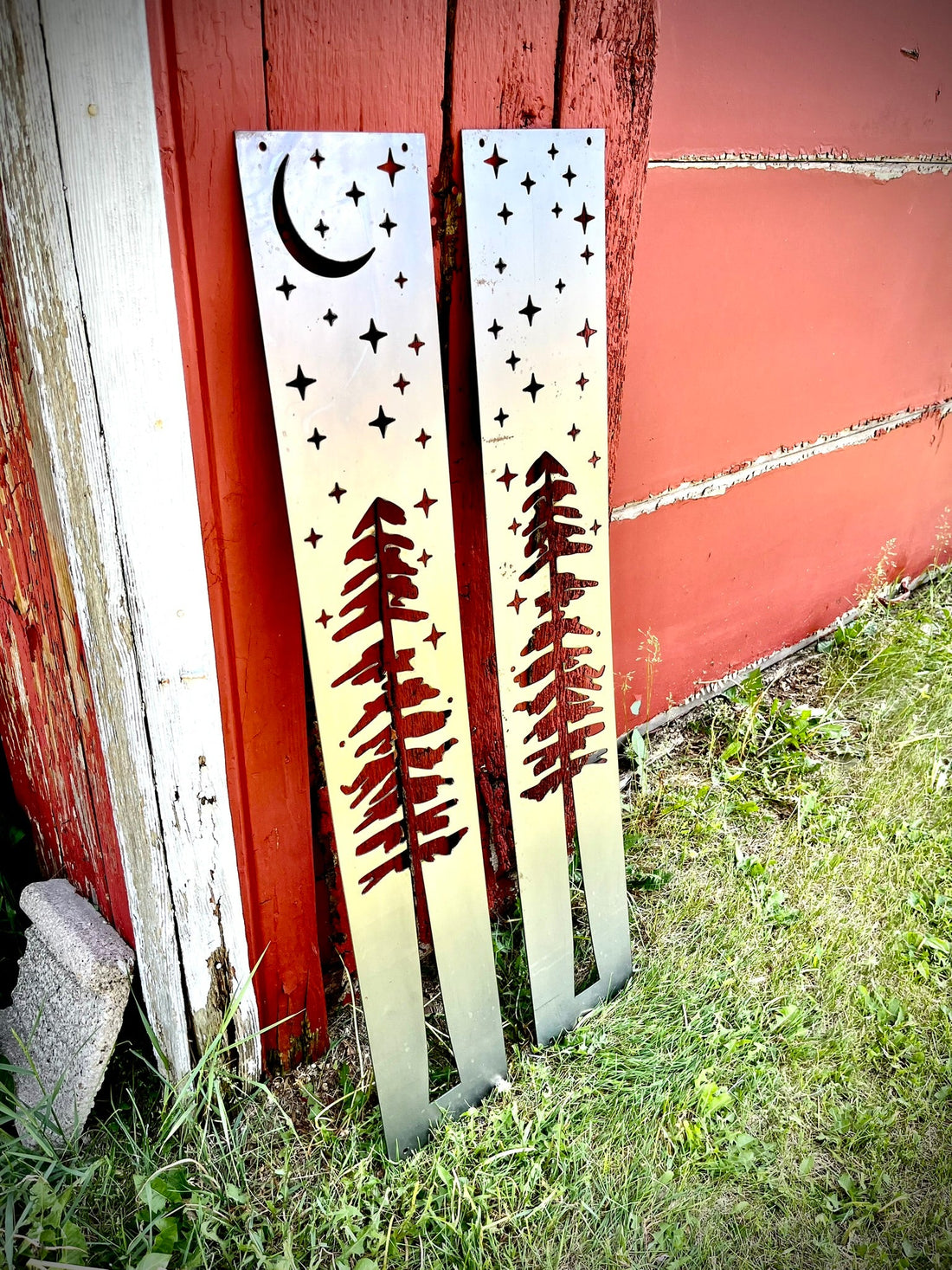 Starry Night Pine Tree Panels – Northern Forge, LLC