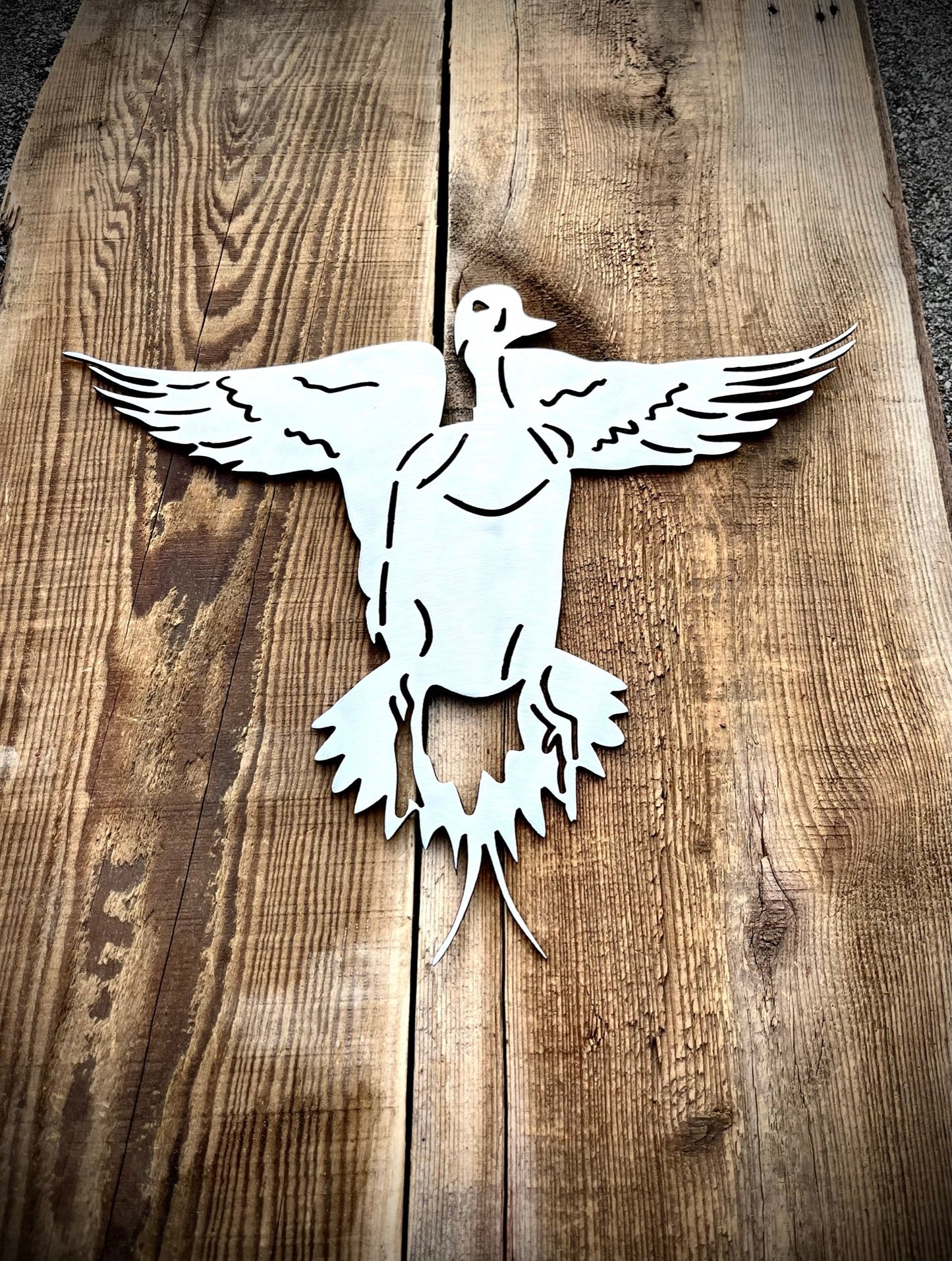 Steel Flushing Pintail Duck – Northern Forge, LLC