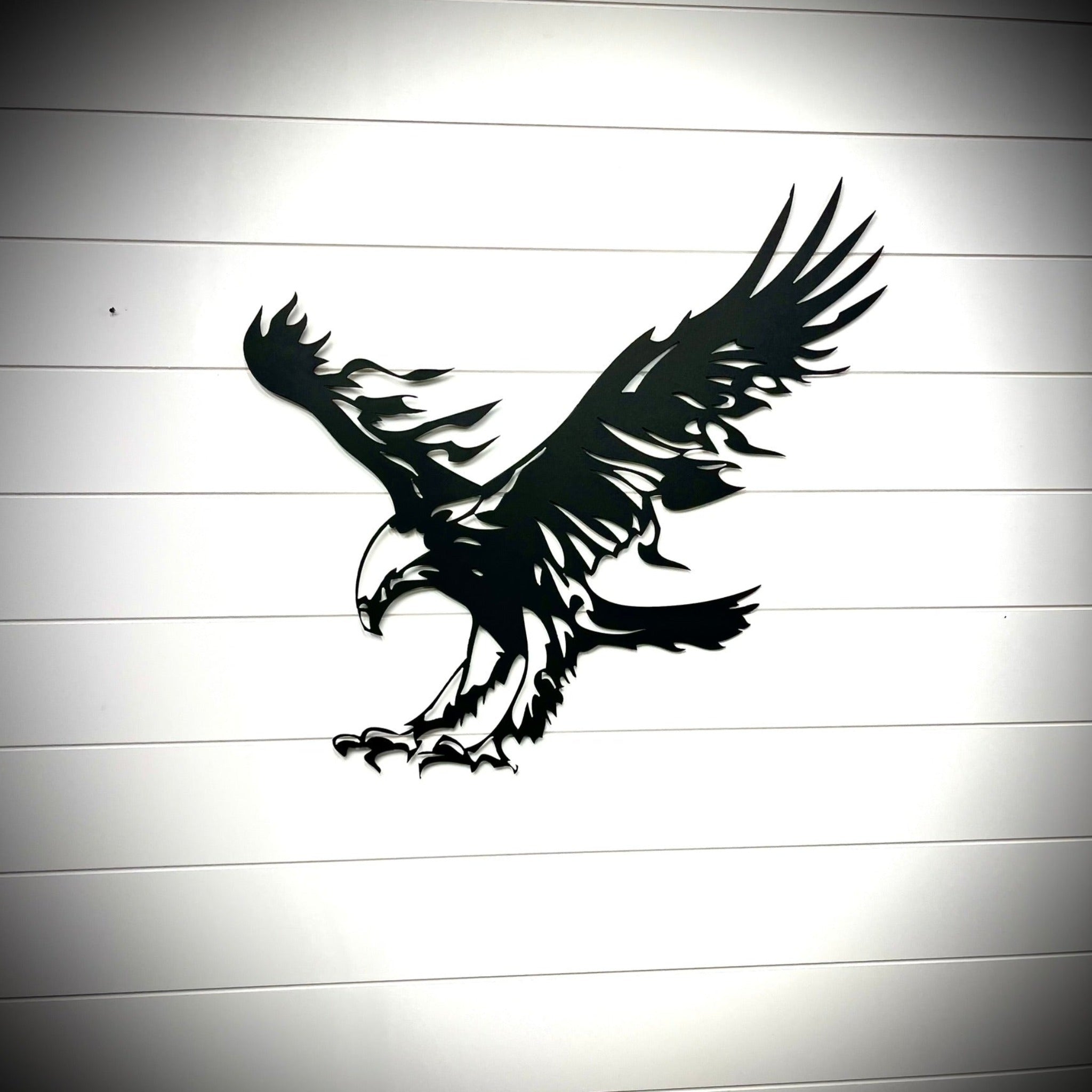 Flying Bald Eagle Metal Art - Durable and Made in USA – Northern Forge, LLC